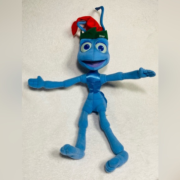 Disney | Toys | 4 1998 Disney Pixar A Bugs Life Flik Plush | Poshmark